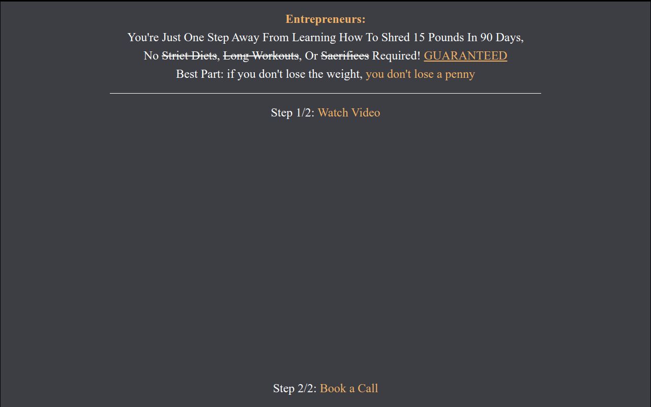 Strategy Call l Lean Body BluePrint